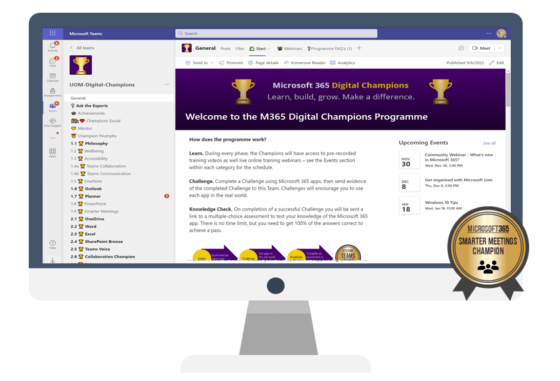 Microsoft 365 Digital Champions Programme, UK